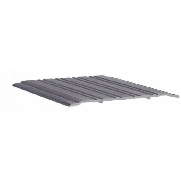 48" x 6" x 1/4" Aluminum Saddle Threshold - Mill Finish Aluminum