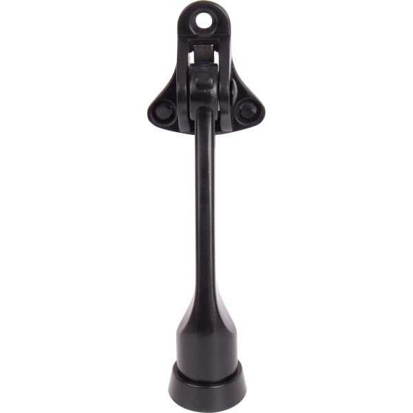 4" Kick-Down Door Stop - Matte Black