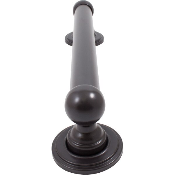 Charlotte 12" Decorative Grab Bar - Dark Bronze