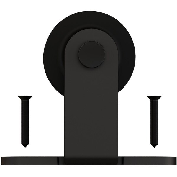 Top Mount Hanger with Fasteners 1/pk - Matte Black