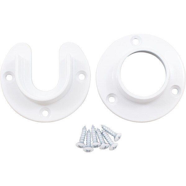 Max-Duty Pole Sockets - White
