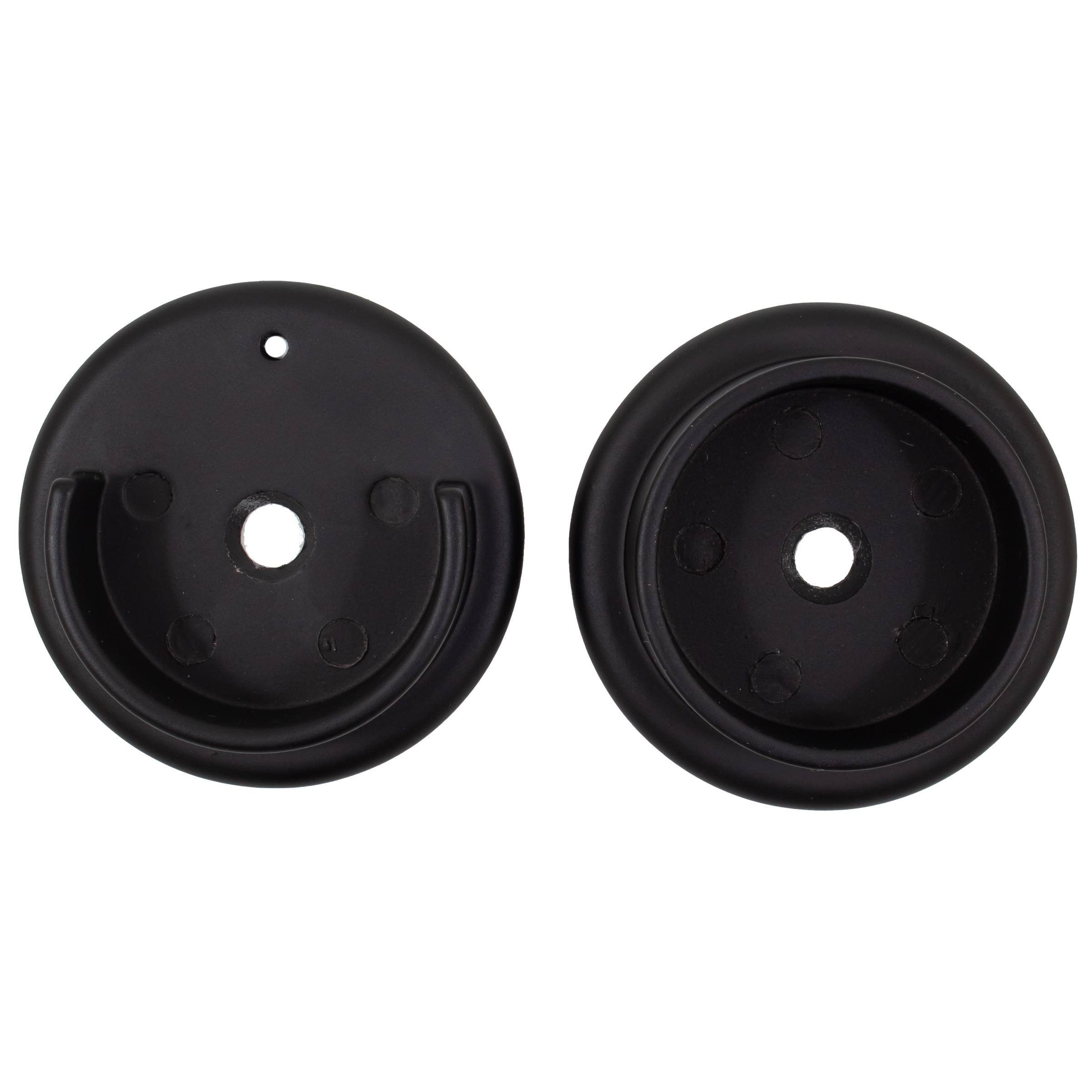 Heavy-Duty Pole Sockets - Matte Black