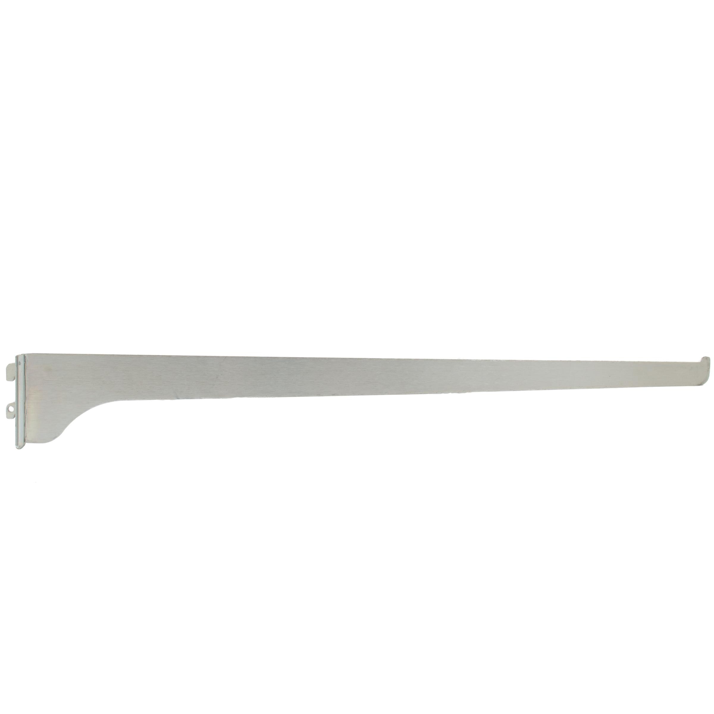 18" Single Track Shelf Bracket - Anochrome
