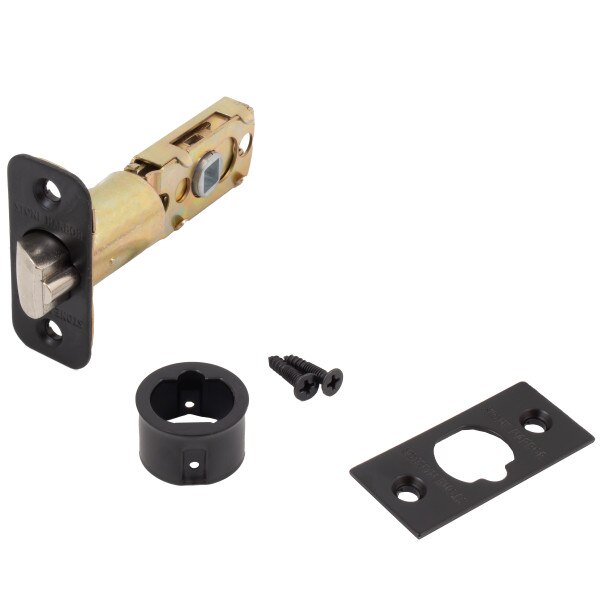 6-Way Square Drive Exterior Latch - Matte Black