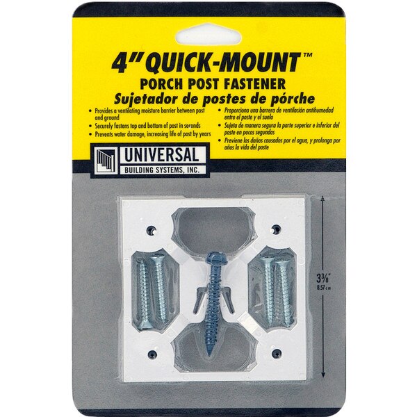 17004 4" Quick-Mount Porch Post Fastener