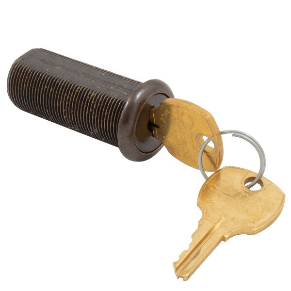 C8060-C413A-4G KA25 Cam Lock Up to 1-1/2" Key # C413A - Antique Brass