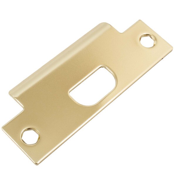 8Q00166 605 4-7/8" x 1-1/4" UL ANSI / ASA Strike - Polished Brass