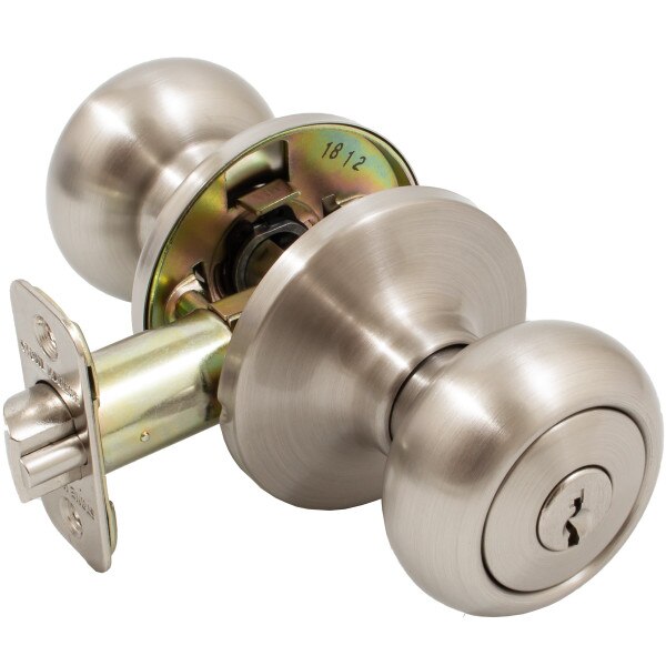 50HI 15 BP 6AL RCS WS K3 Highland Entry WR5 Keyway - Satin Nickel