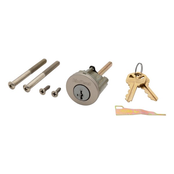 83326-007 Smartkey Exterior 1-Cyl Deadbolt Conversion Kit for Signature Series - Satin Nickel