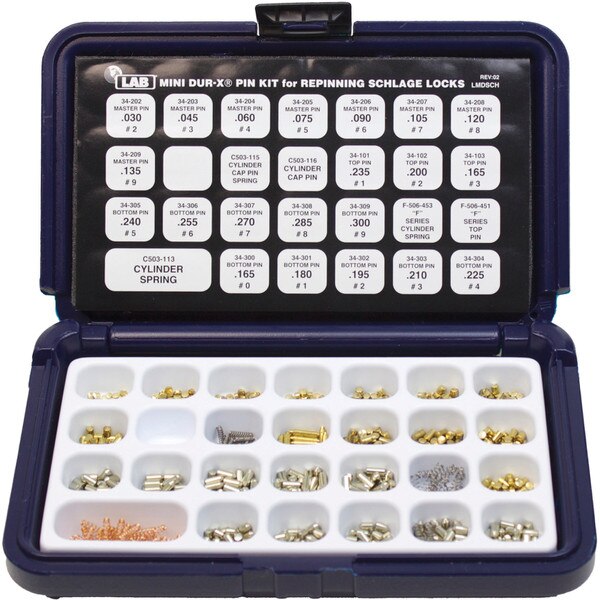Schlage Mini Dur-X Keying Kit