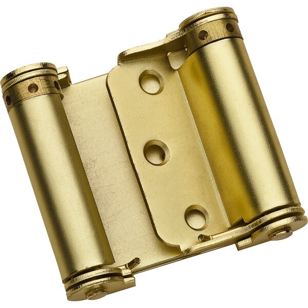 V127 3" Double-Acting Spring Hinge 1/pk - Satin Brass