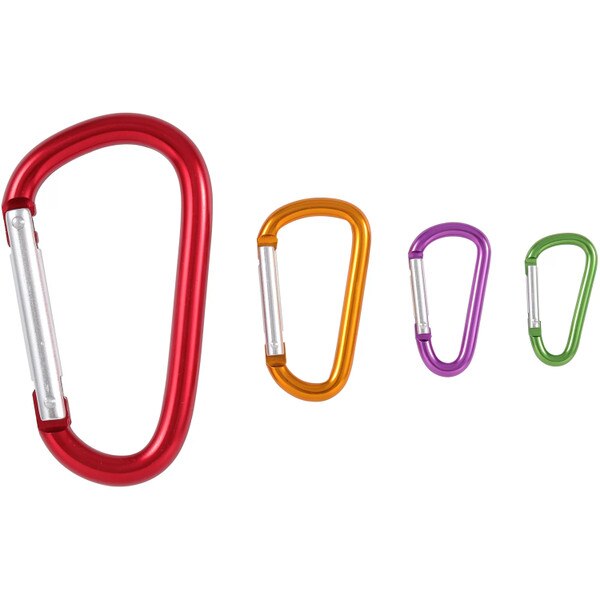 V3113 Assorted Interlocking Spring Snap 4/pk - Assorted Colors
