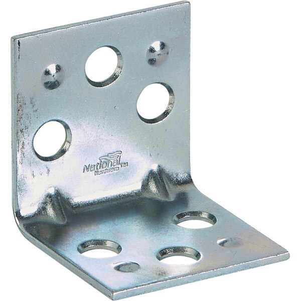 MP121BC 1-1/2” x 1-1/2” Double Wide Corner Brace - Zinc Plated