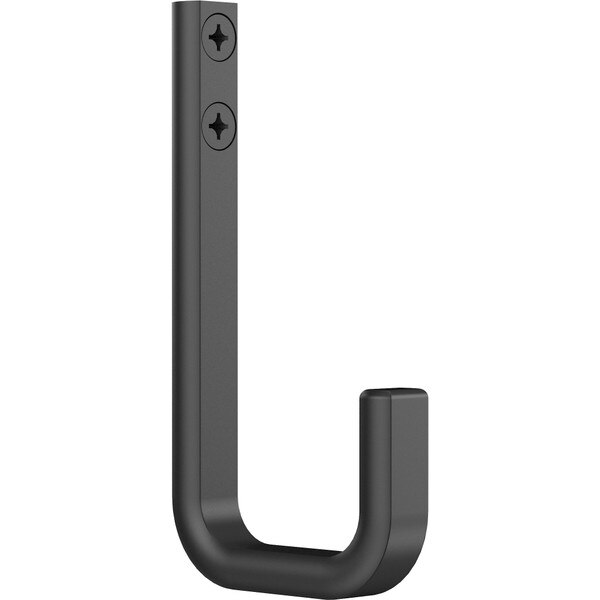 V1458 Reed Modern Hook - Matte Black