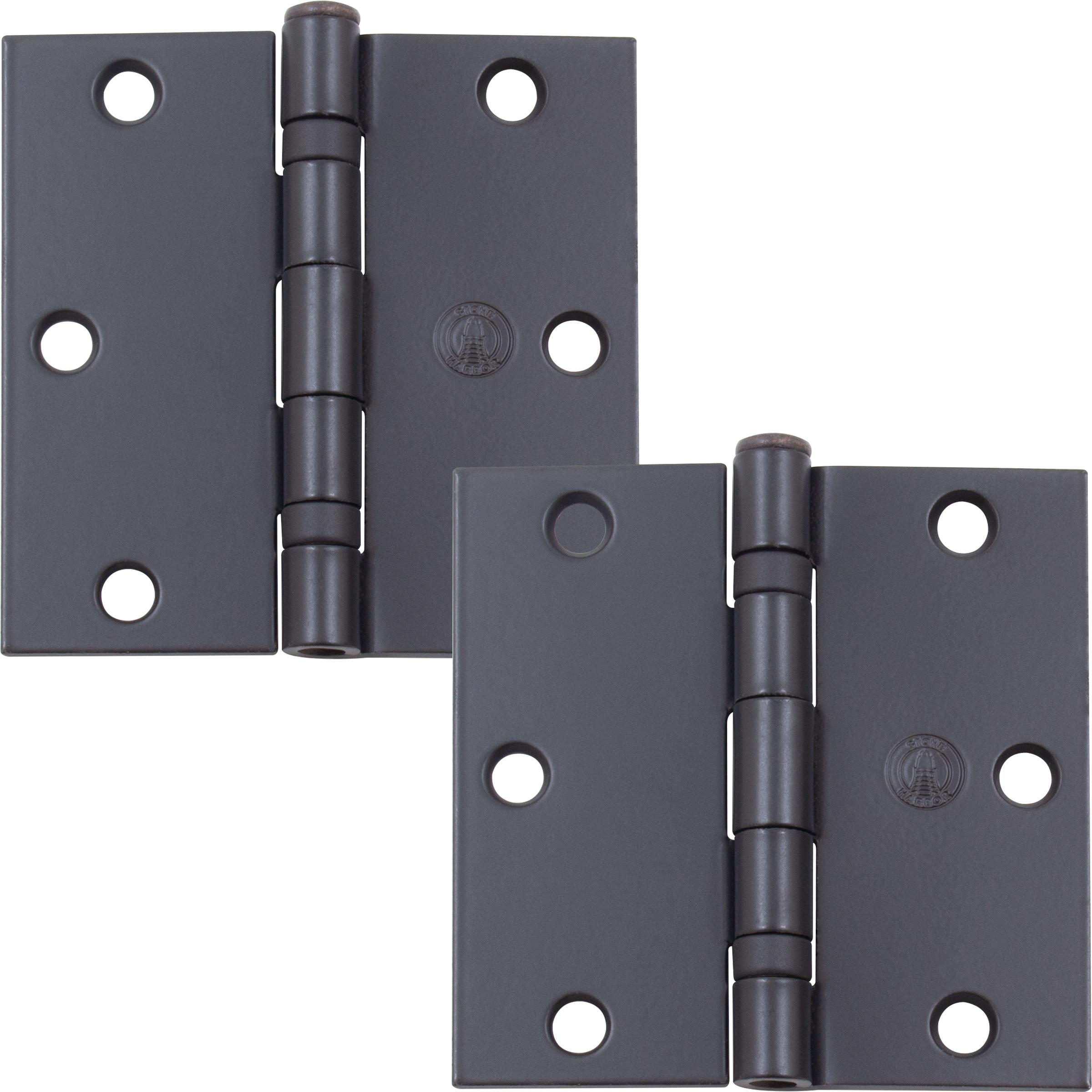 4.0+X+SQR+BB+Hinge+1pr+-+Us19+Matte+Black for sale online | eBay