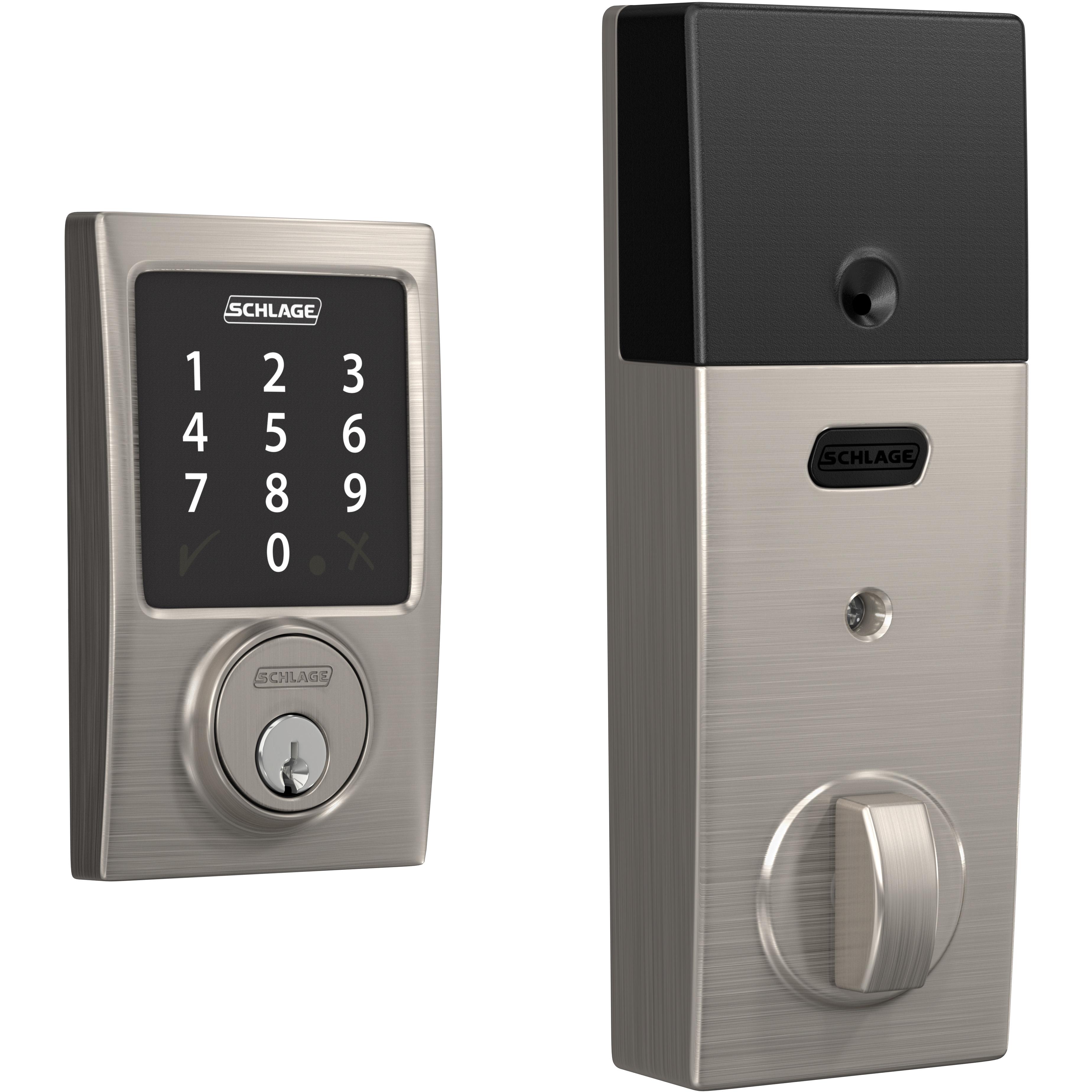 BE468ZPCEN619 12 342 10 116 Century Connect Deadbolt Satin Nickel