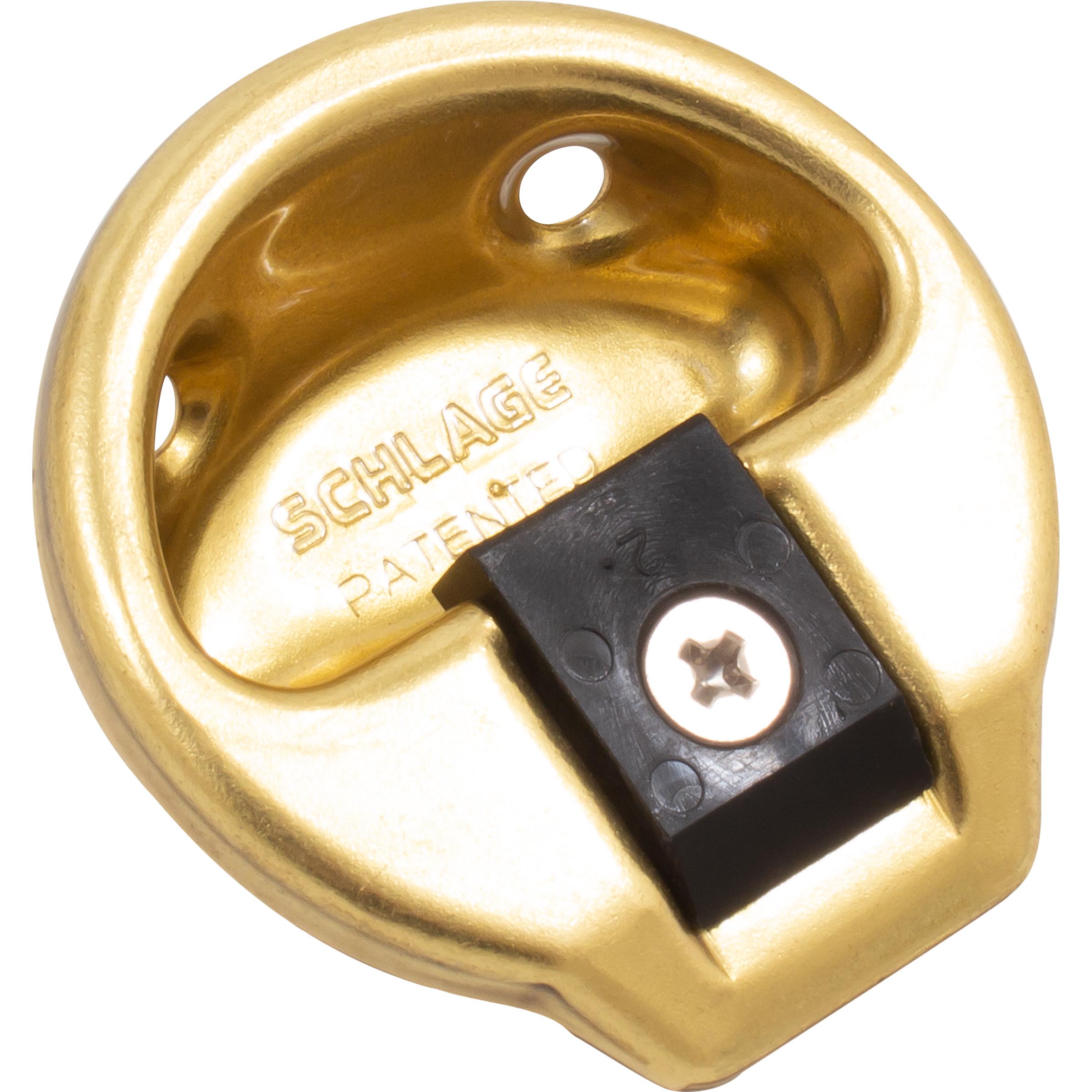 10-058 605 1-3/4" Adjustable Circular Strike - Polished Brass