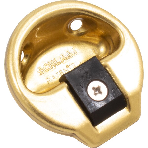 10-058 605 1-3/4" Adjustable Circular Strike - Polished Brass