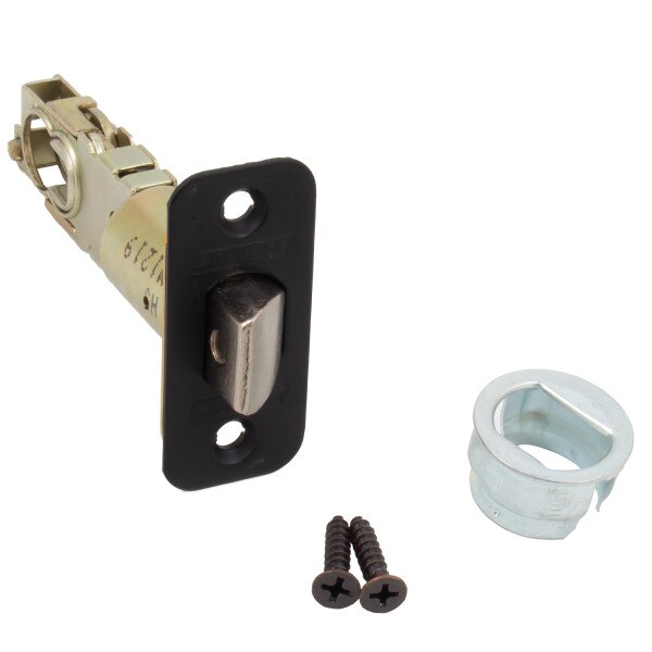 16-080 716 F Series Dual Option Latch for Passage or Privacy - Aged Bronze