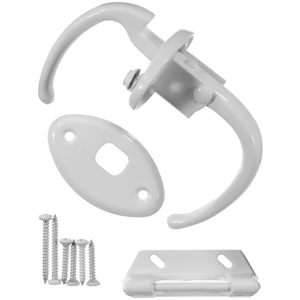 V1000WH Push-Pull Latch - White